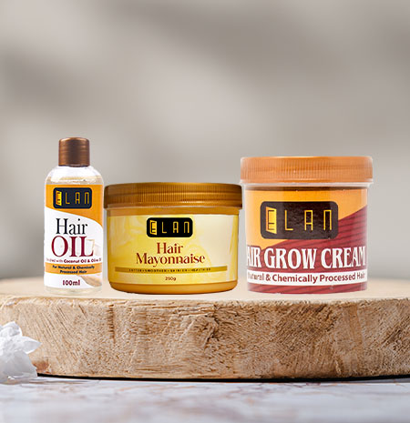 Elan Hair Growth and Strengthening Routine - NNFEMS